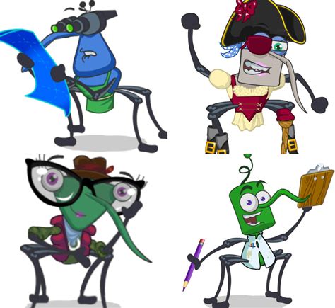 Bin Weevils Characters By Playbw On Deviantart