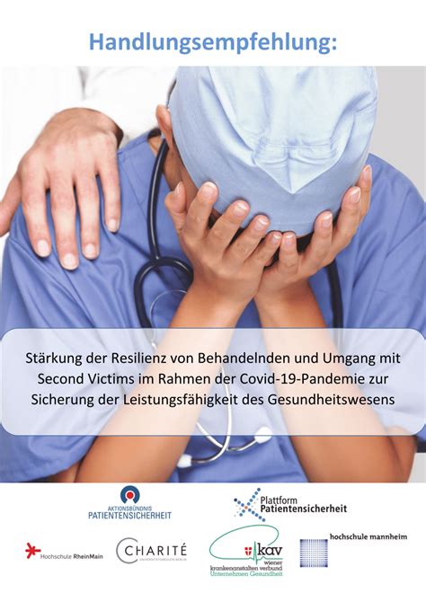 PDF Handlungsempfehlung Stärkung der Resilienz von Behandelnden und
