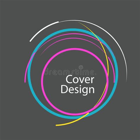 Abstract Line Circle Vector Design Stock Vector Illustration Of