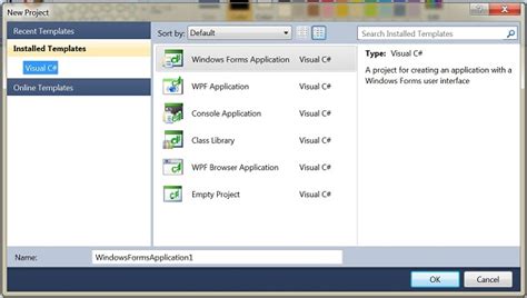 Visual Studio How Do I Open An Aspnet Empty Web Application Template