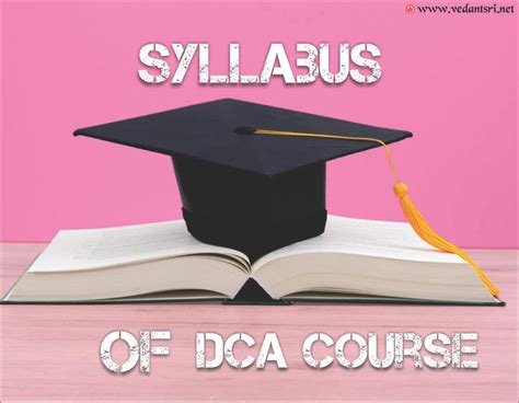 6 Month Dca Course Complete Detail Syllabus Eligibility Fee