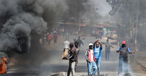 Kenyan Anti Tax Hike Protests Subside As Police Clamp Down Reuters