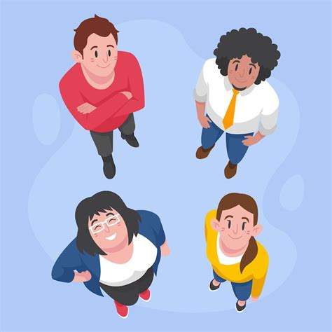 위에서 본 사람 이미지 Freepik에서 무료 다운로드