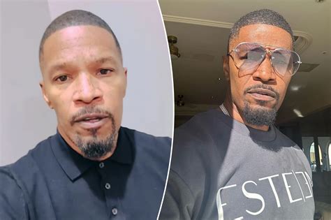 Jamie Foxx Speaks Hes Better Now And Is Not A Clone