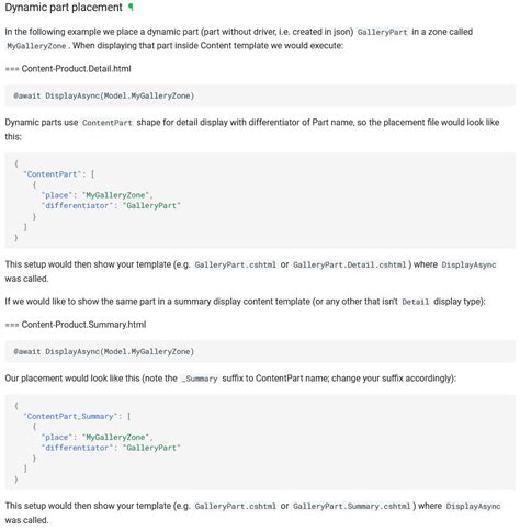 improved feature profiles feature self service orchard dojo