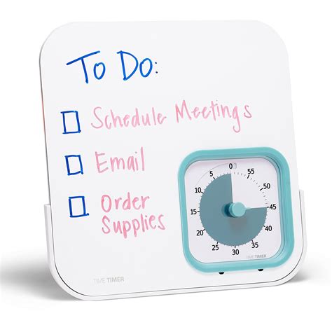 Time Timer Mod With Dry Erase Board Minute Visual Countdown Timer With Magnetic Whiteboard