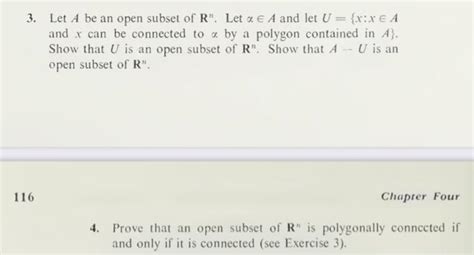 solved 3 let a be an open subset of rn let α∈a and let