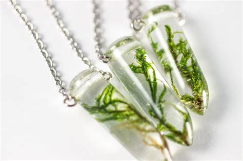 Moss Of The Woods — Moss Specimen Necklace