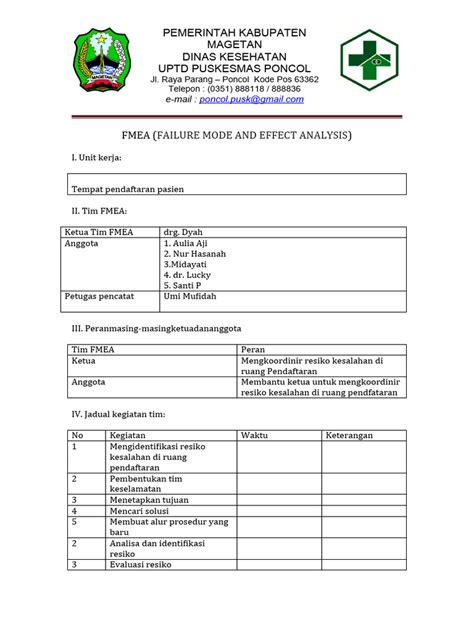 Form Fmea Pdf