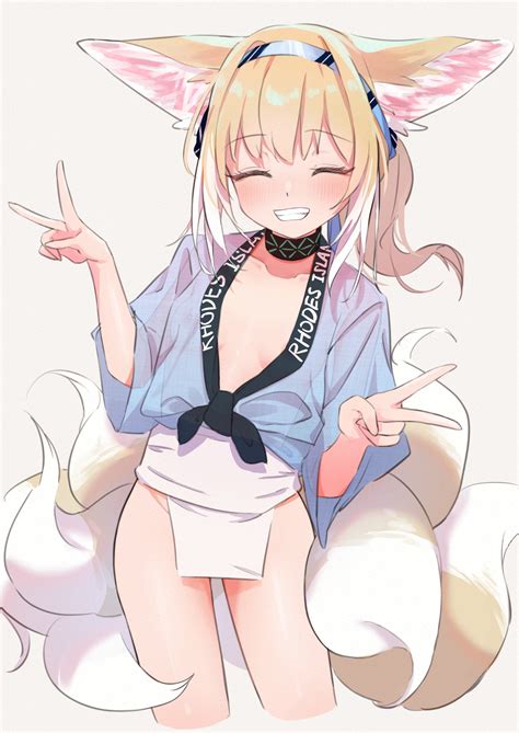 Yakurope Moko Suzuran Arknights Arknights Highres 1girl