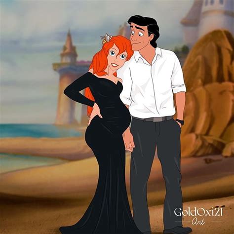 Ariel The Little Mermaid And Eric Gothic