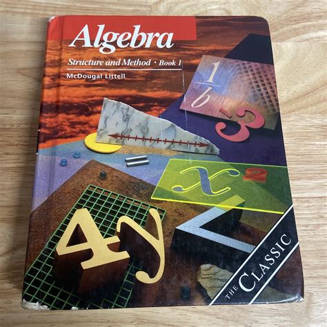 Algebra Structure And Method Book 1 By Mcdougal Littell The Classic 9780395977224 Ebay