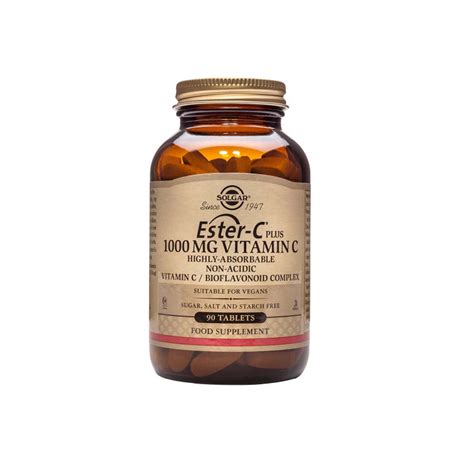 Solgar Ester C Plus Mg Vitamin C Tablets Shop Now