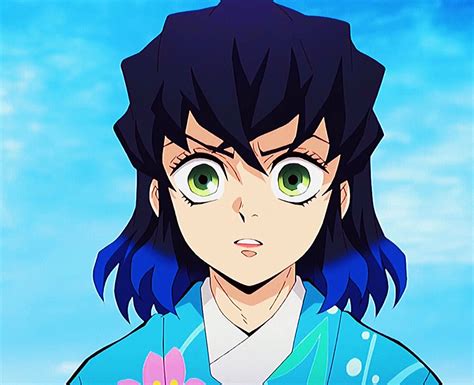 Inosuke Hashibira Seni Anime Animasi Seni