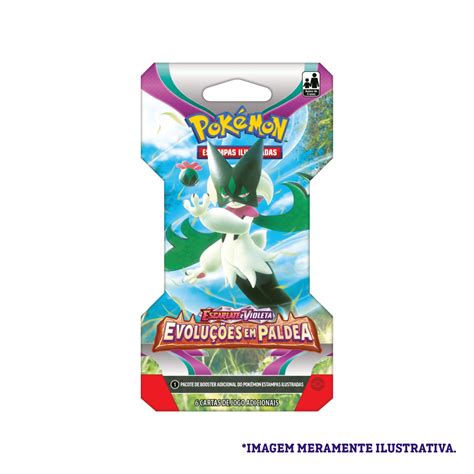 Pokémon Blister Unitário EV Evoluções em Paldea Sulnaipes