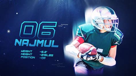 Sports Team Player Intro Player Profiles Player Introducing