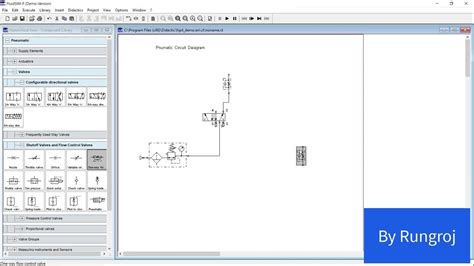 festo fluidsim plc control pneumatic step by step tutorial english
