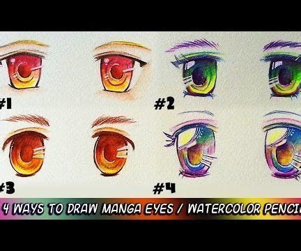 Anime Eye Tutorial Pencil