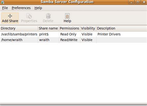 Installer Et Configurer Samba Sur Ubuntu