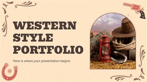 서양식 포트폴리오 Google Slides PowerPoint