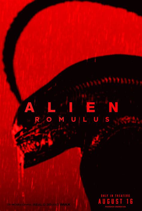 Alien Romulus Poster 4 2024 By Andrewvm On Deviantart