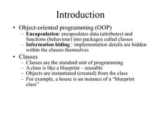 C Ppt Classs And Object Class And Object PPT