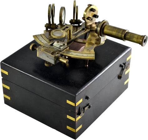 Brass Nautical Antique Sextant Replica Celestial Navigation