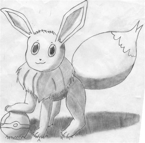 Eevee Shading Pose Practice By Omegadragon4 On Deviantart