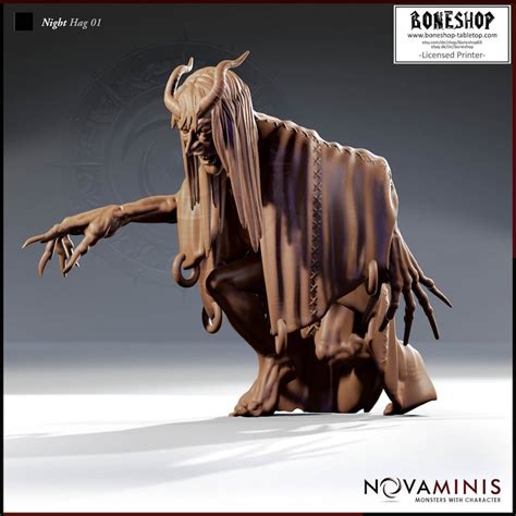 Hags Of The Grand Coven Night Hag 1 28 Mm Dnd Etsy