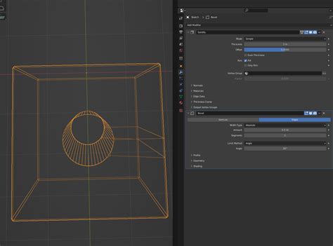 Bevel Problems With Circle Hole Issue Hlorus Cad Sketcher Github
