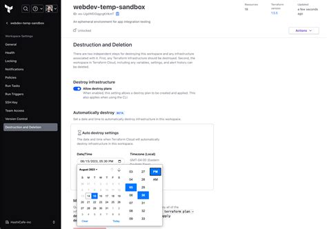 Terraform Ephemeral Workspaces Public Beta Now Available