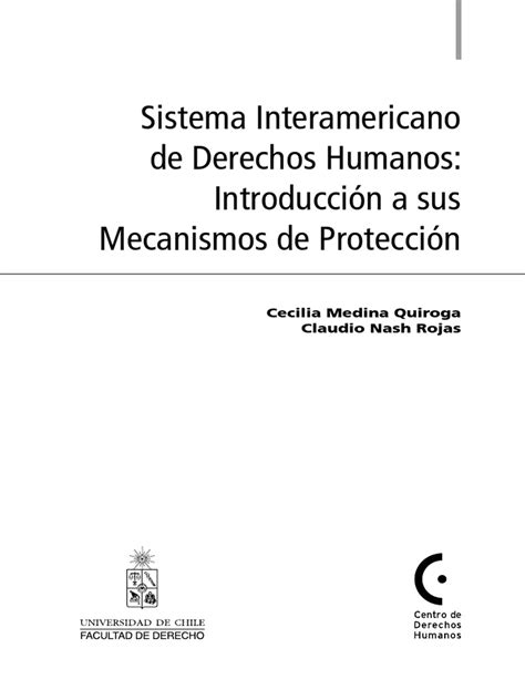Sistema Interamericano De Dd Hh Derechos Humanos Estado Política