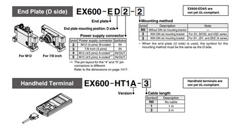 Ex600 Series Fieldbus Systemfor Input Output Ex600 Zmv1 Buy Ex600