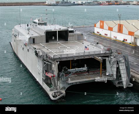 Navy Catamaran Ship