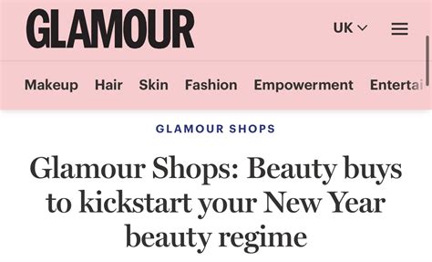 Jacqueline Organic Features In Glamour