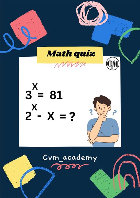 Cvm Academy On Linkedin Mathquiz Brainteasers Mathquiz Mathchallenge Brainteasers…