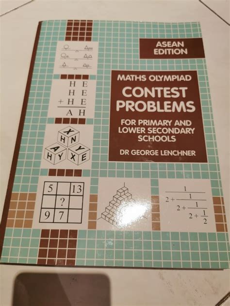 Maths Olympiad Contest Problems Asean Edition Hobbies And Toys Books And Magazines Assessment