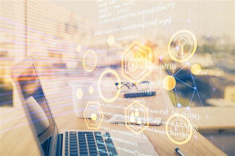 데스크톱 컴퓨터 및 기술 테마 홀로그램의 이중 노출 소프트웨어 개발의 개념 노트북에 대한 스톡 사진 및 기타 이미지 노트북 초현대적 0명 Istock