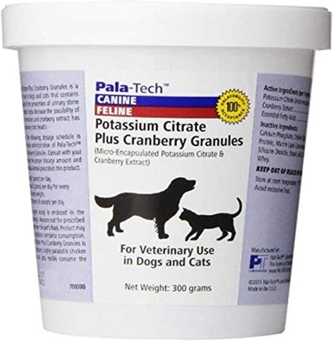 Pala Tech Potassium Citrate Plus Cranberry Granules 300 Gm Amazon