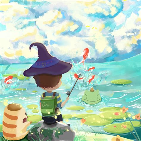 Q咸鱼有点闲q创作者主页宜春插画师 站酷zcool
