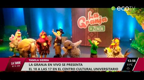 La Granja En Vivo Se Presenta El 18 A Las 17 En El Centro Cultural