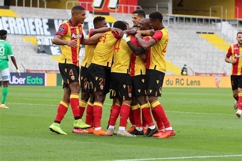 Ligue 1 Le Rc Lens Récite Son Football Et Surclasse Monaco