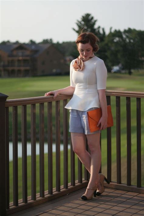 Ruby Girl Preppy Peplum