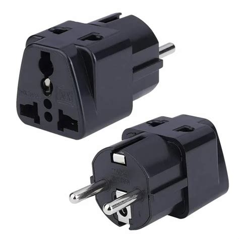MX Conversion Plug Europe Type Schuko Plug To Universal Socket And 2