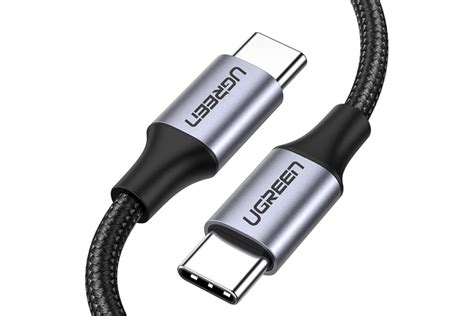 Кабель для зарядки и передачи данных Ugreen Usbc 2 0 Male Usb C 2 0 Male 3a 0 5м в оплетке