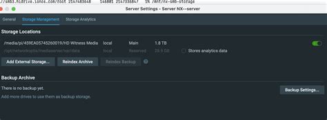 Smb3 Storage Error Invalid Storage Path Network Optix