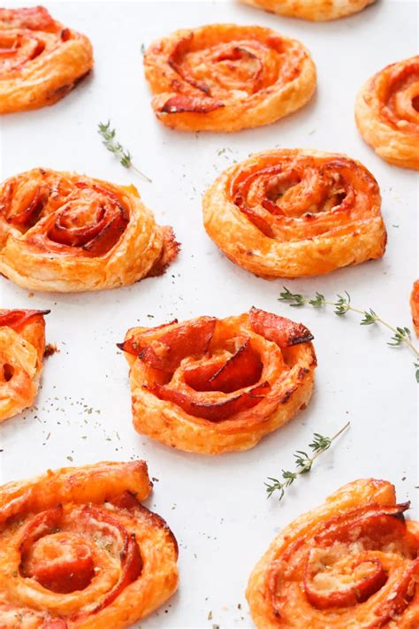 Puff Pastry Pizza Rolls My Morning Mocha