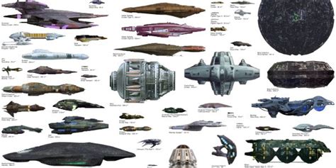Starship Size Comparison Charts Star Trek Minutiae Fiction Series