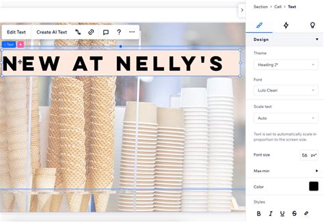 Studio Editor Adding And Customizing Text Help Center Wix
