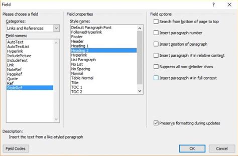 How To Insert Chapter Title Into Headersfooters In Word Outofhoursadmin